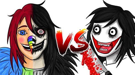 Jeff The Killer Vs Laughing Jack Muy Epico Laughing Jack Vs Jeff