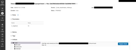 machine learning continuous integration with mlflow · all