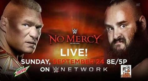 Official Wwe No Mercy Posters Highlight The Biggest Matches Of The