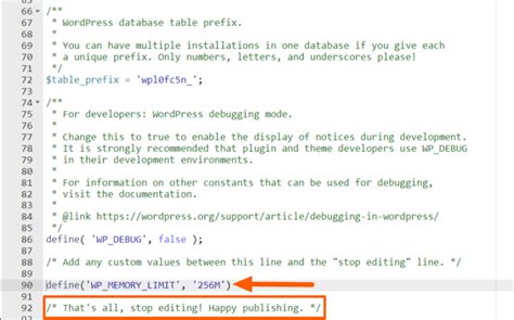 how to fix memory limit error and keep wordpress site going