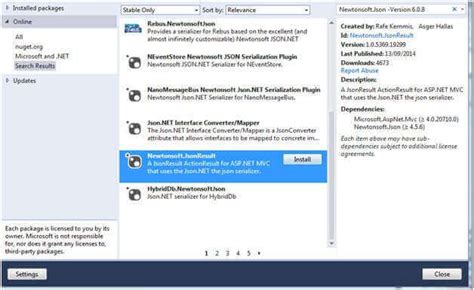 how to serialize and deserialize json object in c and asp mvc
