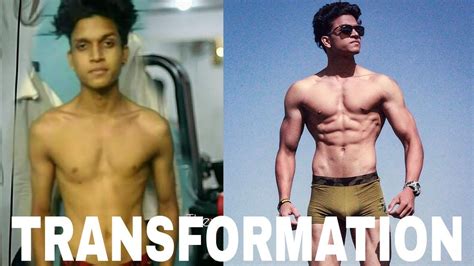 Yash Anand 1 Year Natural Body Transformation 18 19 Journy From