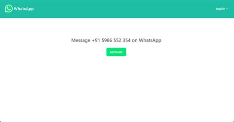 how to send whatsapp messages to someone without adding to contacts