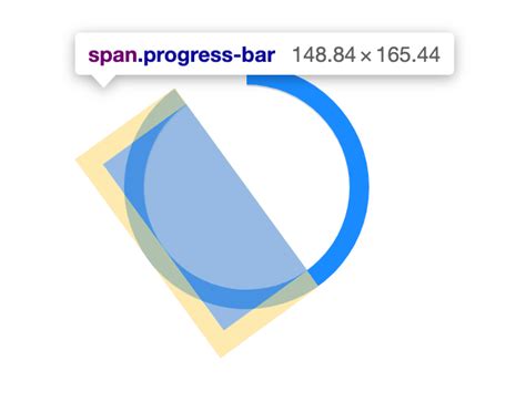 html animation for the round circle progress bar on load