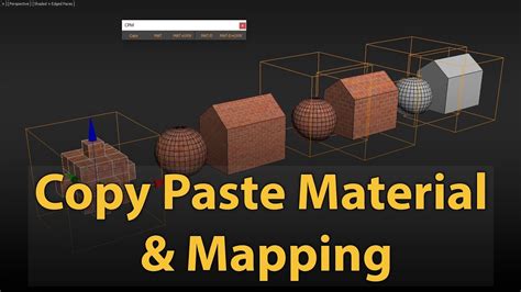 how to copy paste material and mapping in 3dsmax kotiger youtube