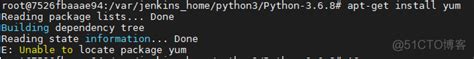 linux 解决使用 apt get 安装 yum 的时耗报 e unable to locate package yum 的错误