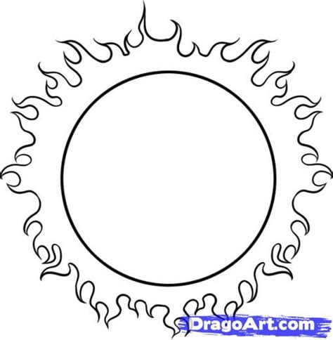 learn how to draw the sun outer space landmarks places free clip