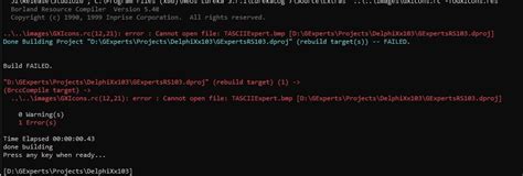 revision 2957 build issue gexperts delphi praxis [en]