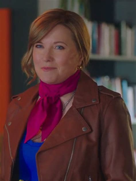My Life Is Murder Season 3 Alexa Crowe Brown Leather Jacket