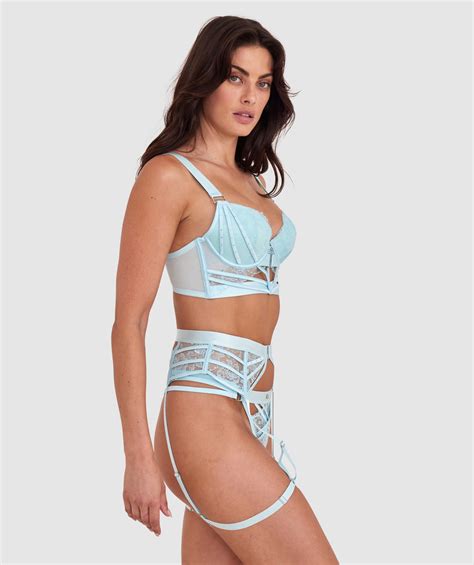 Bras N Things Vamp Dream On Push Up Bodysuit Sky Blue 01494001