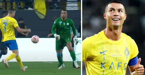 Cristiano Ronaldo Scores Incredible Long Range Goal For Al Nassr Vs Al