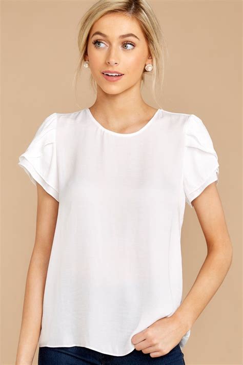 Trendy And Unique Dresses For Women Red Dress White Short Sleeve