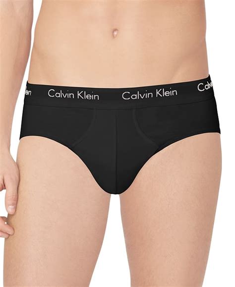 Calvin Klein Mens Cotton Stretch Hip Briefs 3 Pack Nu2661 And Reviews