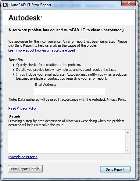 solved fatal error page 2 autodesk community