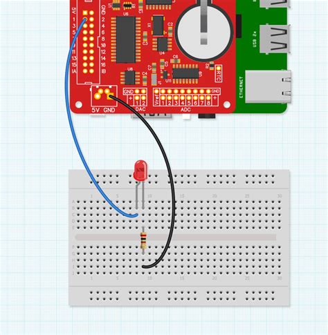 expander pi io port led binary counter