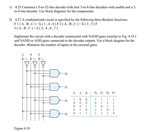 [solved] 1 4 25 construct a 5 to 32 line decoder with four 3 to 8