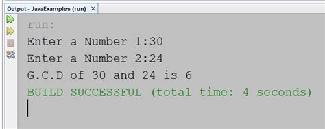 java program to find gcd of two numbers using while loop