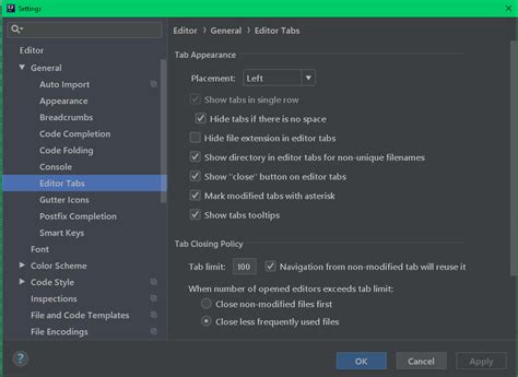 hiding the tabs appearance of intellij idea 2018 stack overflow