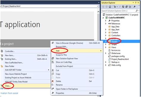 mvc 5 0 application using entity framework code first