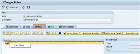 how to create composite roles in sap security