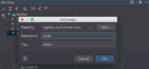 docker webstorm