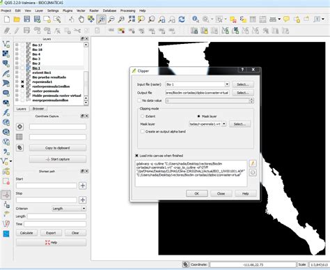 gis qgis clip raster by mask layer permanently remove black edges hot