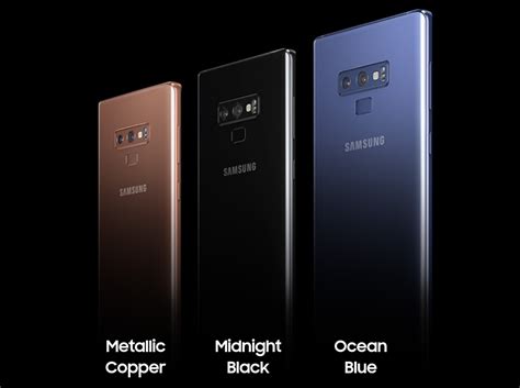 Samsung Galaxy Note 9 Announced Specifications Price And Availability