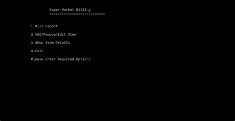 supermarket billing system in c code projects