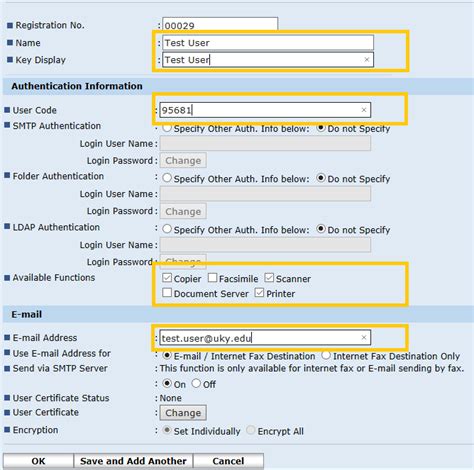 adding new user to ricoh address book college of arts and sciences