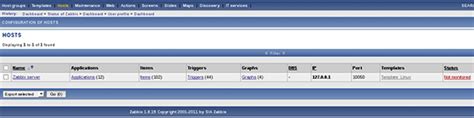 configuring a zabbix agent for open source monitoring