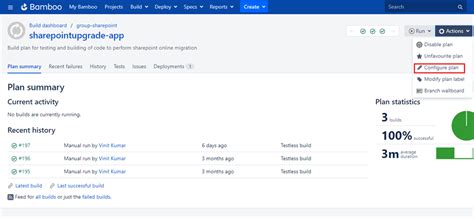 ci cd implementation for an azure function app using atlassian bamboo