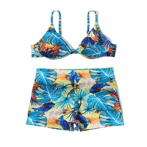 Joower Push Up Bikini Sets For Women Modest Swimwear Micro Bikini