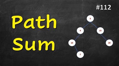 path sum leetcode 112 c youtube
