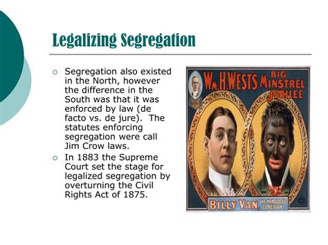 Ppt The Rise Of Segregation Powerpoint Presentation Free Download