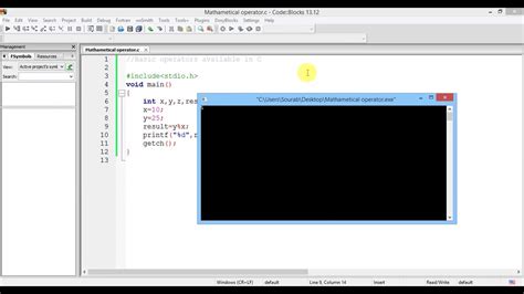 c tutorials 10 arithmetic operators in c youtube