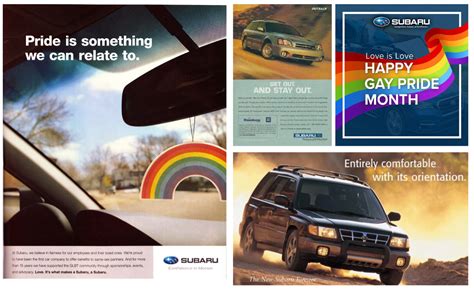 Subaru Marketing The Rainbow