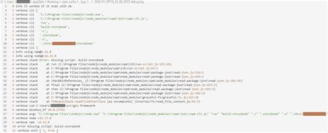 missing script build storybook · issue 9685 · storybookjs storybook