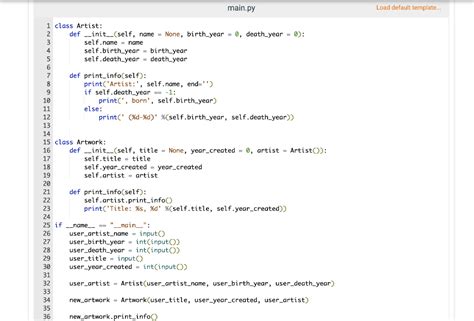 solved 9 13 lab artwork label classes constructors define