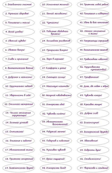 Картинки с пожеланиями распечатать