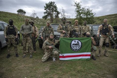 Rival Chechen Fighters Take War To Battlefields Of Ukraine