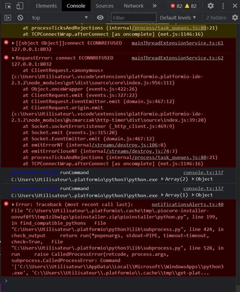 [solved] platformio not compatible with python 3 9 5 platformio ide