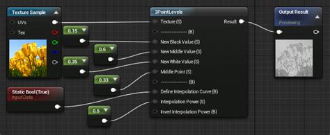 image adjustment material functions in unreal engine unreal engine 5
