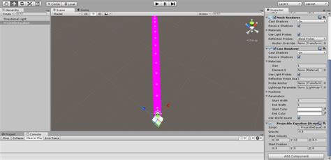 [unity] projectile equation trajectory prediction