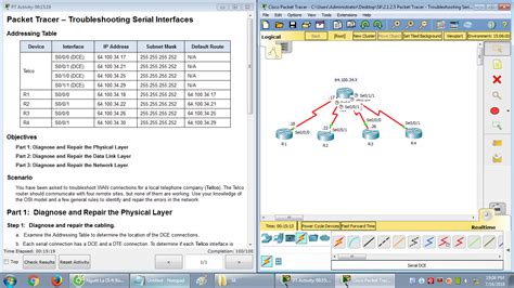 ccnav6 s2 1 3 2 5 packet tracer investigating directly connected routes
