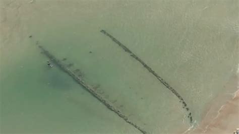 Another Shipwreck Beach Erosion Reveals Debris In Daytona Beach Shores