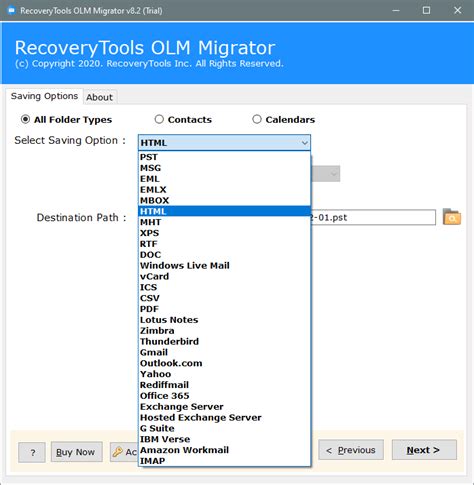 convert olm to html file in batch without outlook installation