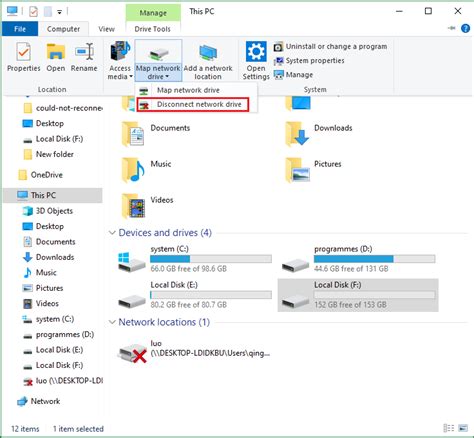 [solved] could not reconnect all network drives windows 10