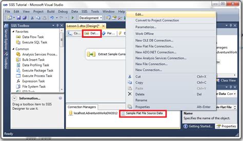 sqlcoffee the acquireconnection method failed 0xc001404