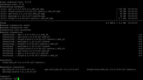 linux apache mysql php lamp installation on centos 7