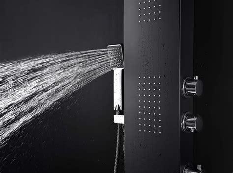 Anzzi Level 66 Body Massage 3 Jetted Shower Panel System With Heavy